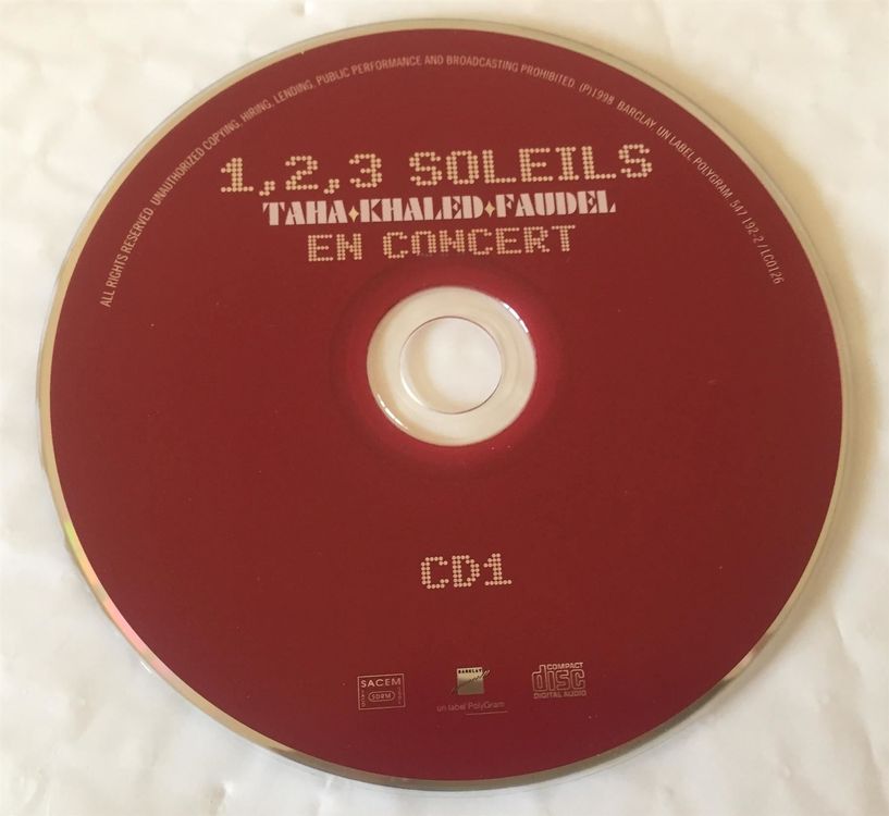 Taha Khaled Faudel En concert Raï CD | Kaufen auf Ricardo