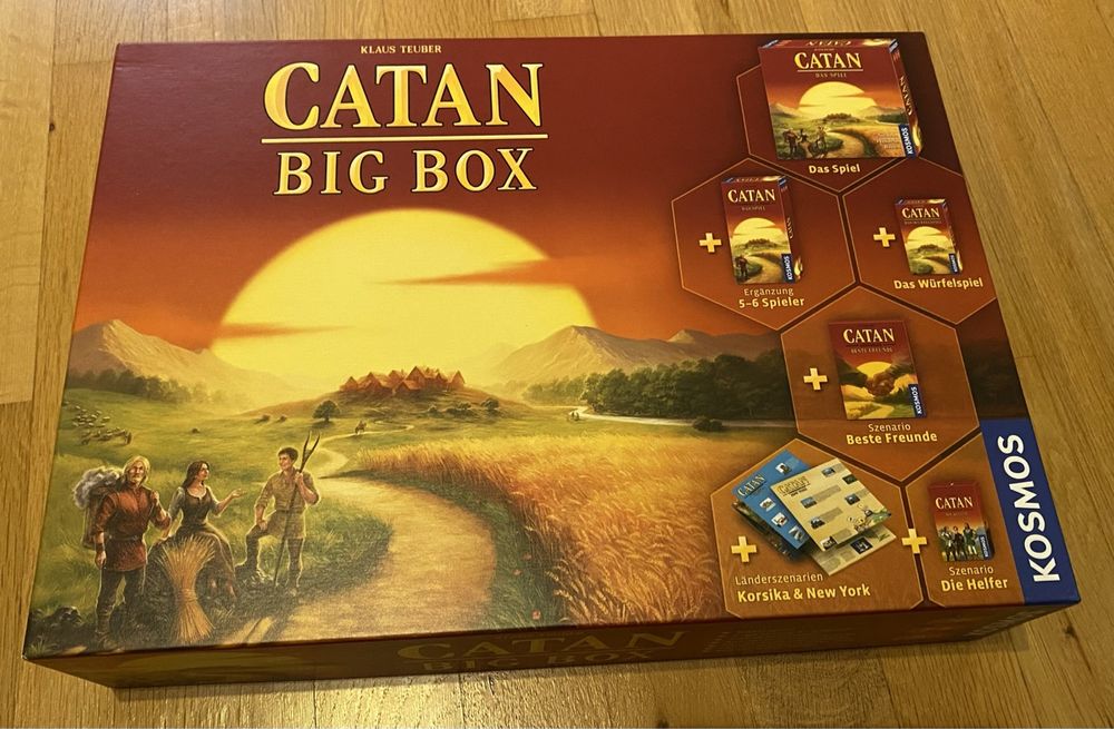 Catan Big Box unausgepöppelt (Gebraucht) in Winterthur für CHF 28 – mit ...