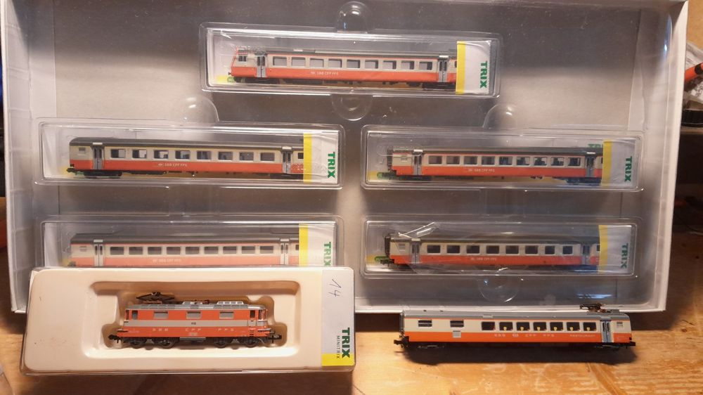 digital minitrix swiss express komplet zug | Kaufen auf Ricardo