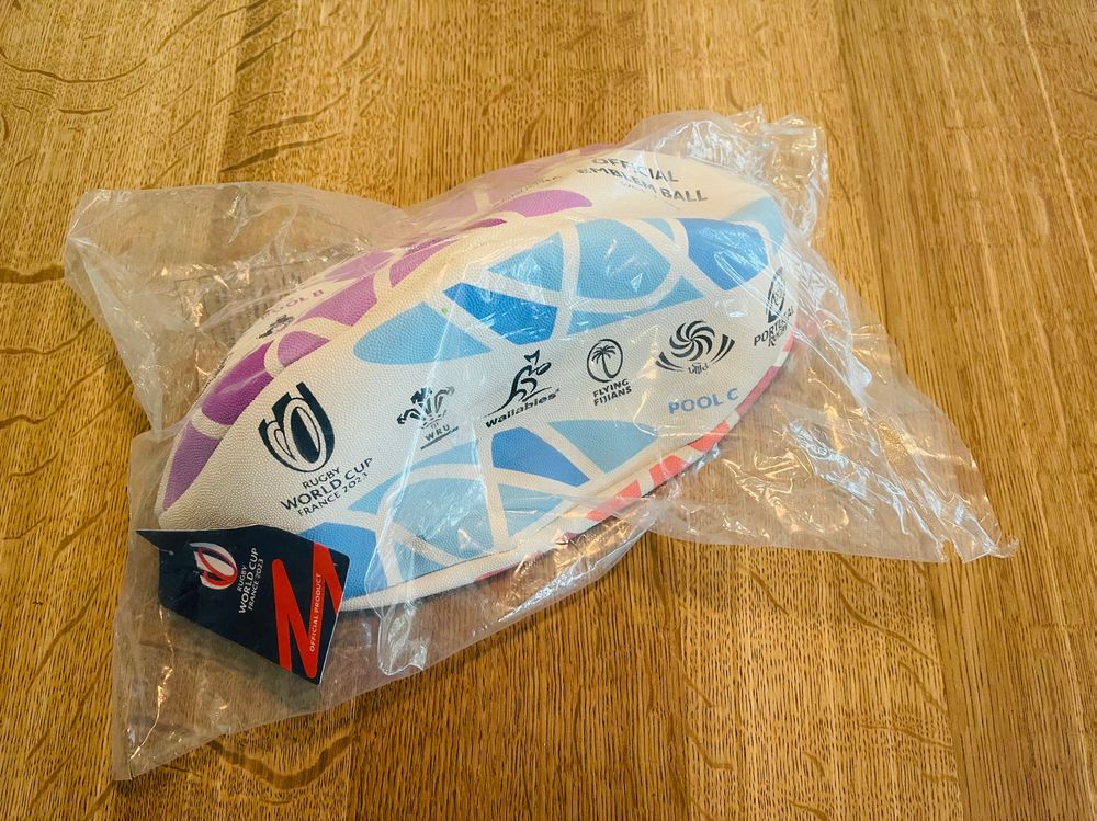 GILBERT RUGBY BALL RWC France2023 Official Emblemball Size 5 (Neu und ...