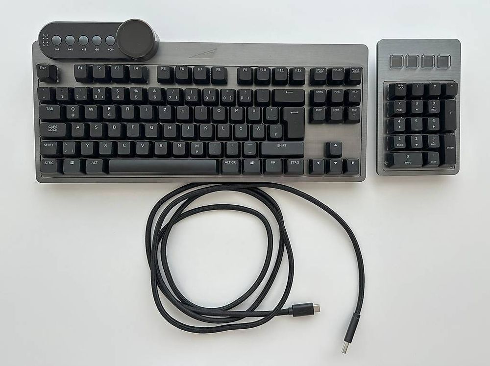 Gaming Tastatur Mountain.gg Everest Max keyboard + full set (Gebraucht ...