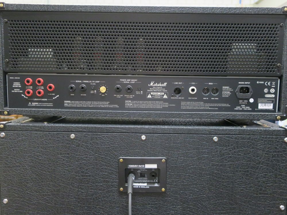 Marshall JVM 410H mit Marshall 1960 Vintage-Lautsprecher (Gebraucht) in ...