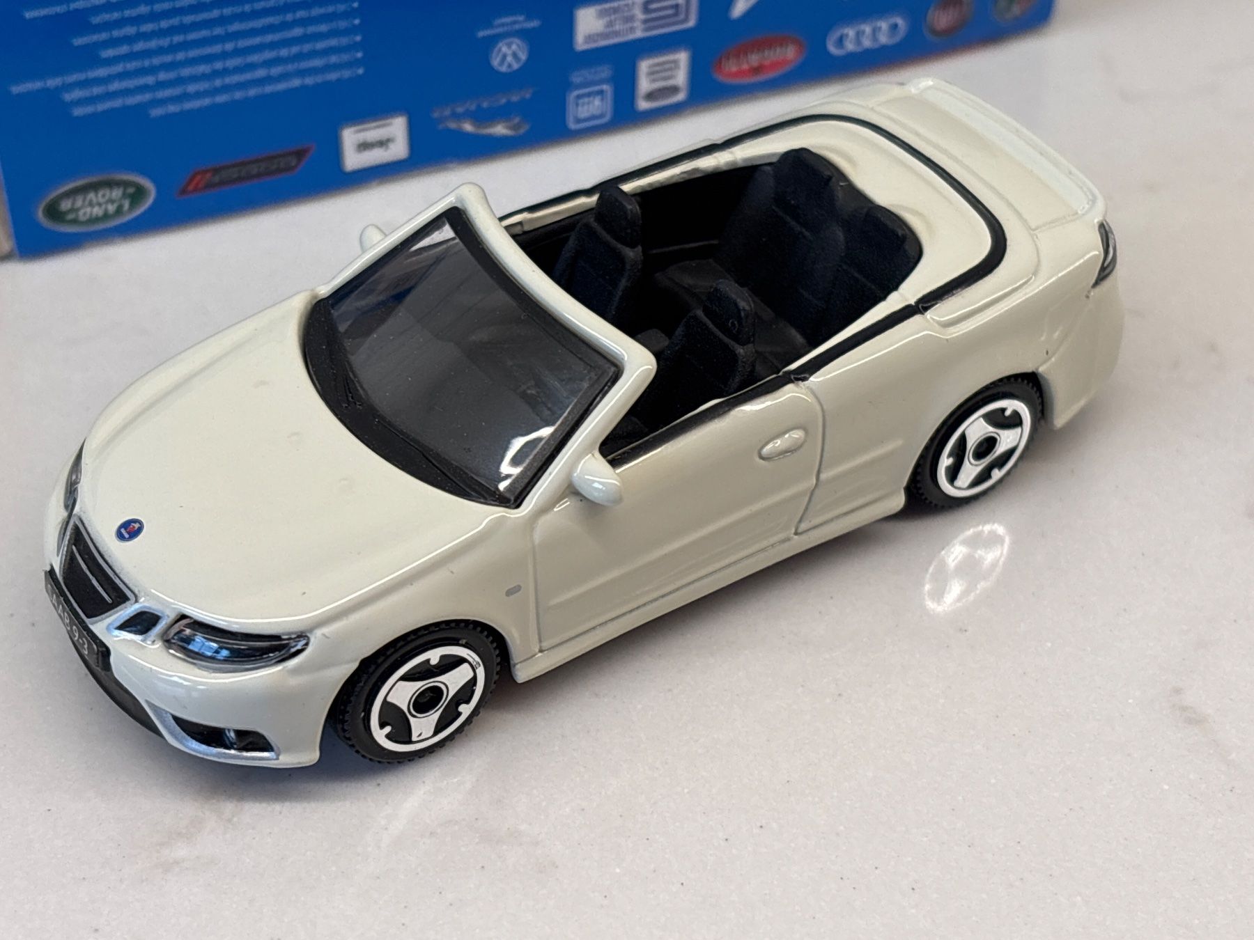Burago Saab 9-3 Cabriolet, 1/43, Voiture Miniature NEUF! (Neuf (Voir ...