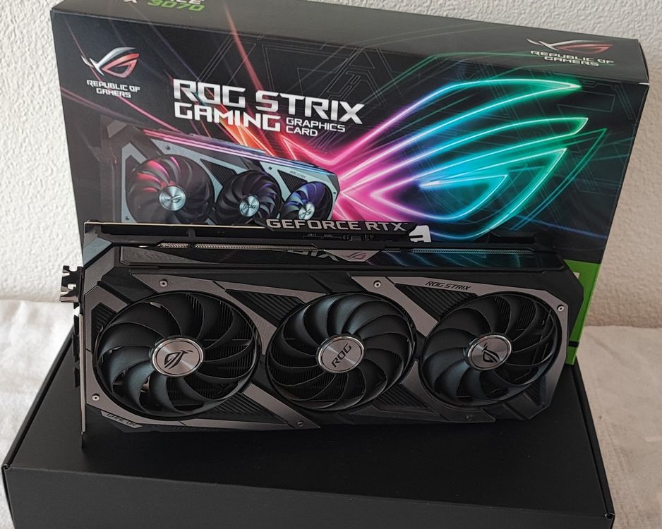 ASUS ROG STRIX RTX3070 O8G-Gaming (NLHR) Garantie -> 06.24 | Kaufen auf ...
