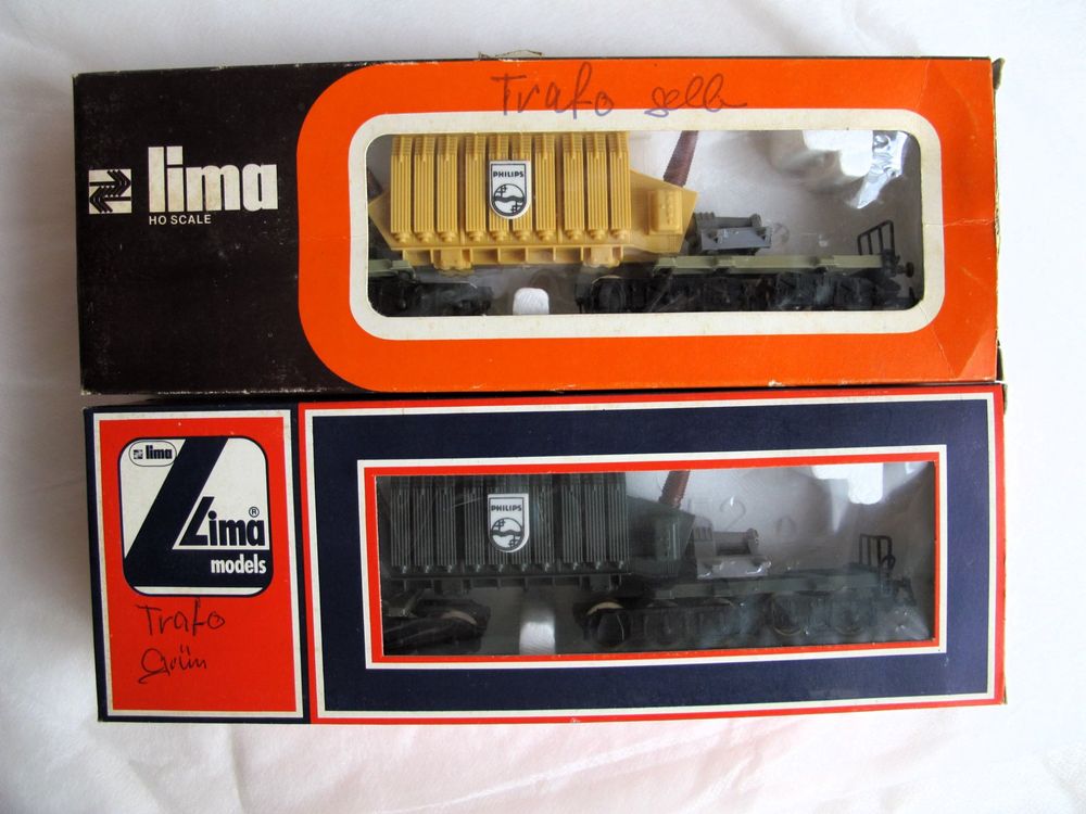 LIMA Trafowagen gelb und grün, 9056, H0 | Kaufen auf Ricardo