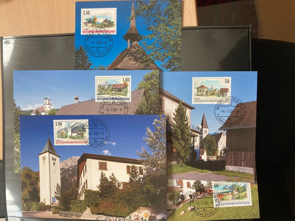 Liechtenstein 2000 Maximumkarten Satz Dorfansichten | Kaufen auf Ricardo