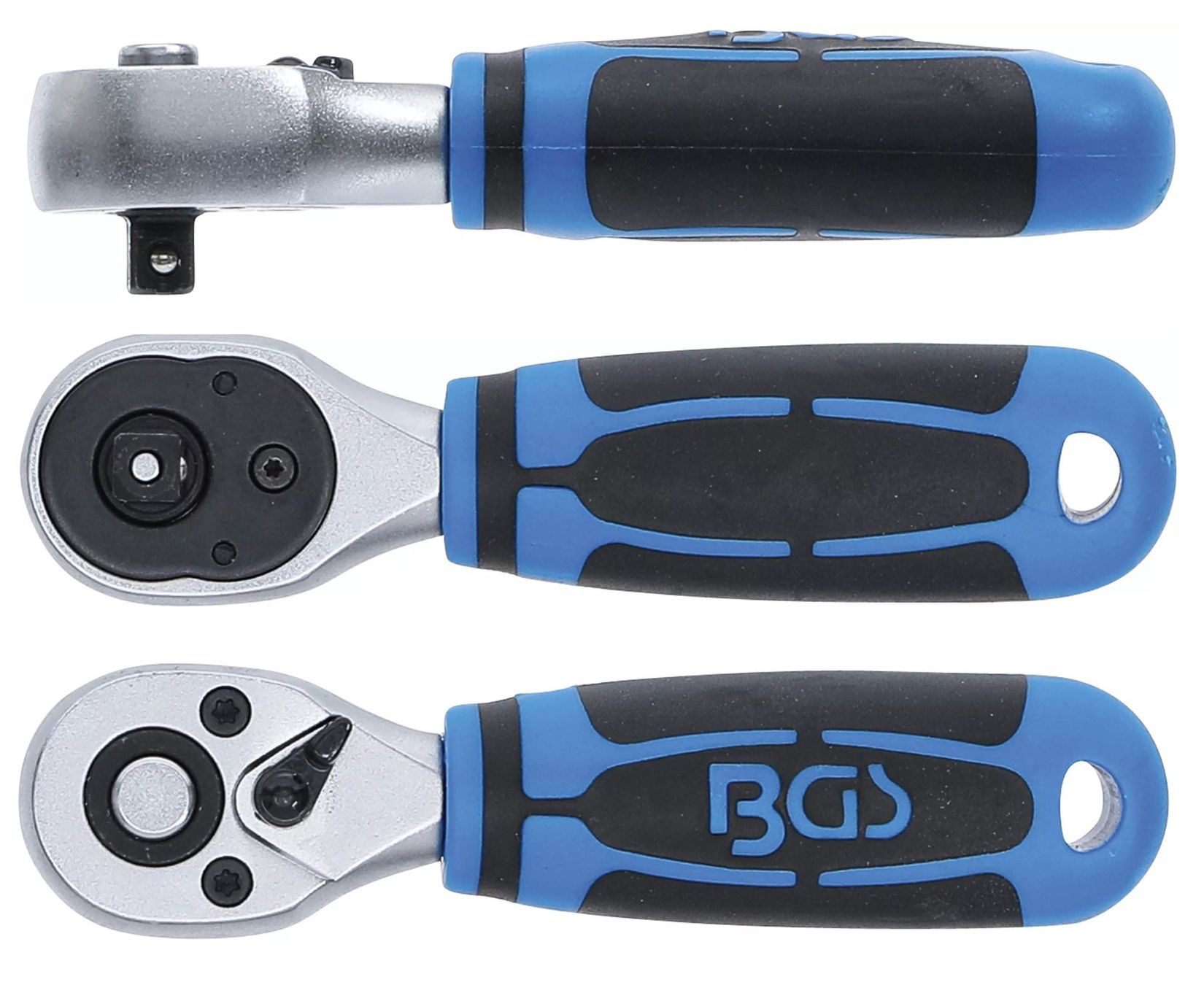 Mini Ratsche/Umschaltknarre, (1/4), extra kurze (Neu und ...