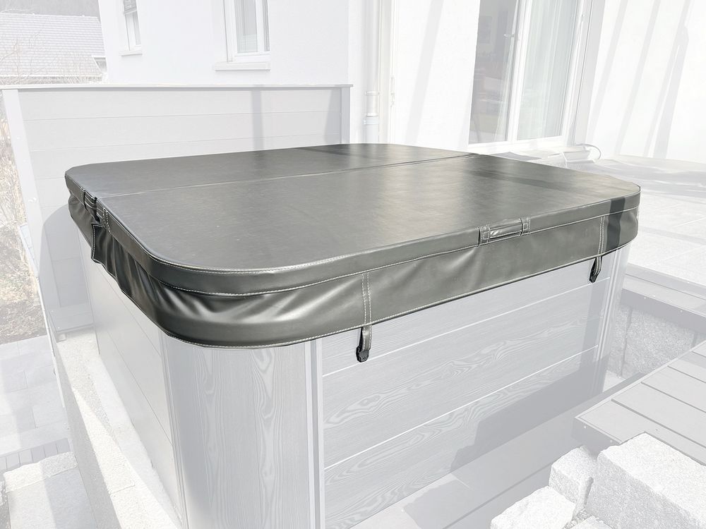 Wunderschne Whirlpool Abdeckung Rund 200 Bild