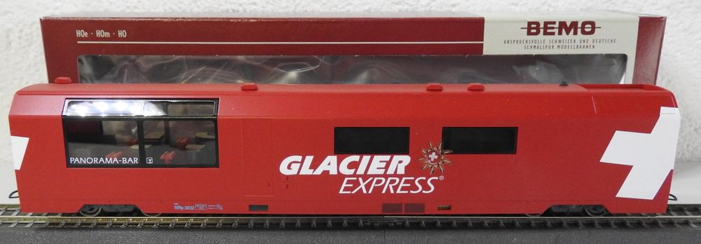 RhB Glacier Express Service Wagen Bemo + Licht Pers. H0m | Kaufen auf Ricardo