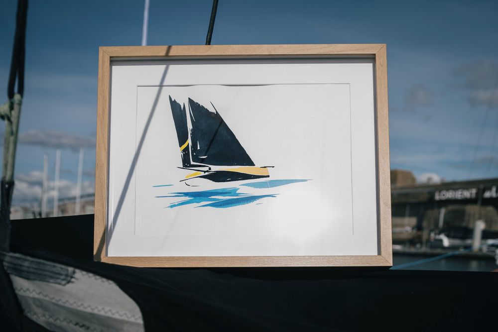 Aquarelle sur papier Louise Neutrino x Alan Roura (Neu und originalverpackt) in Versoix für CHF ...