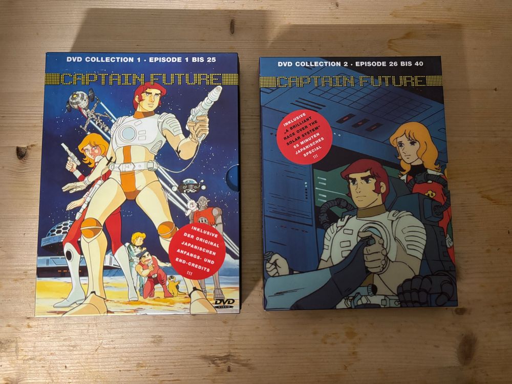 Captain Future / komplette Serie auf DVD (Gebraucht) in Bellikon für ...