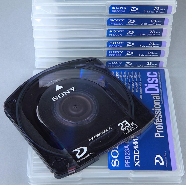 7 Sony XDCAM Professional Optical Discs 23 GB (Gebraucht) in für CHF 48 ...