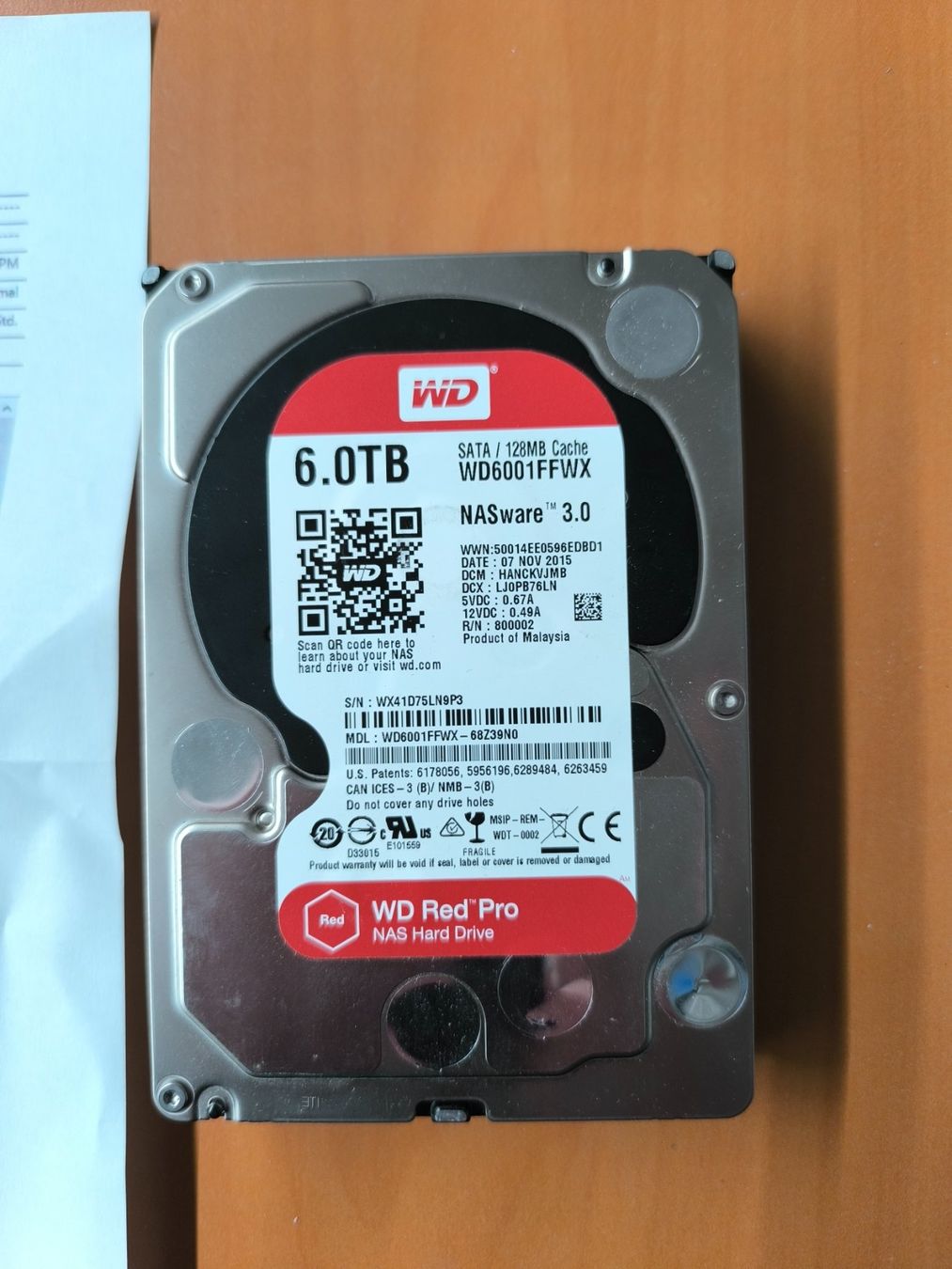 WD Red NAS HDD 6TB, Top Zustand, gewipt! (Gebraucht) in Wallisellen für ...