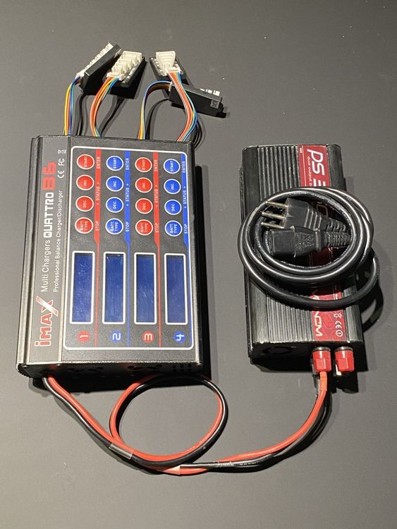 imax 4fach ladegerät quatro b6 multicharger | Kaufen auf Ricardo