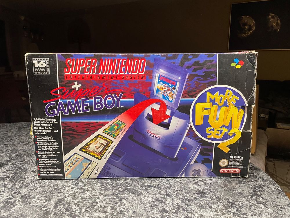 Super Nintendo More Fun Set 2 (Gebraucht) in Amriswil für CHF 215 – mit ...