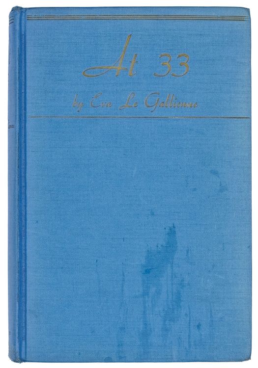 AT 33 - © 1940 "By Eva Le Gallien" Signé par l'Auteur (D'occasion) à ...