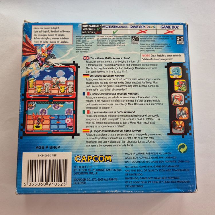Mega Man 6 - Battle Network Cybeast Falzar - GBA - OVP (Gebraucht) in ...