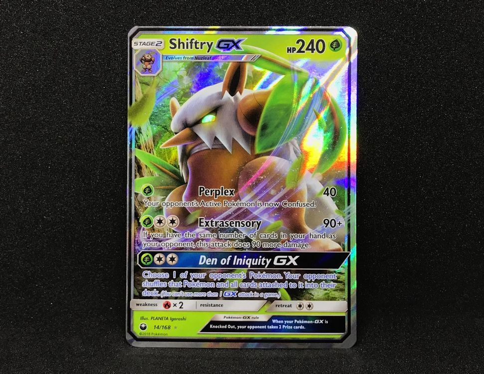 Shiftry GX Full Art - Pokemon-Karte | Kaufen auf Ricardo