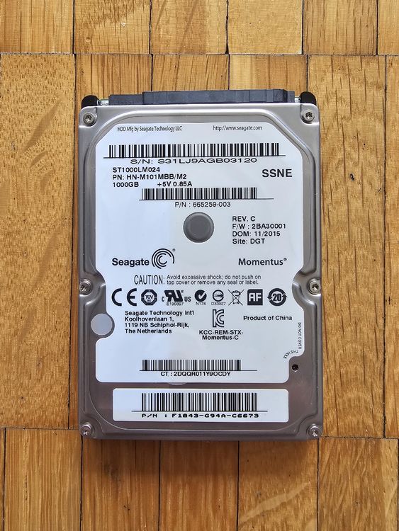 Seagate 1TB 5400RPM - Laptop 2.5" | Kaufen auf Ricardo