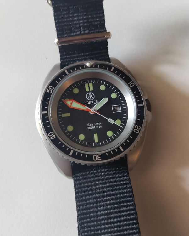 Montre Cooper Submaster 300m Hommage CWC (Neu und originalverpackt) in ...