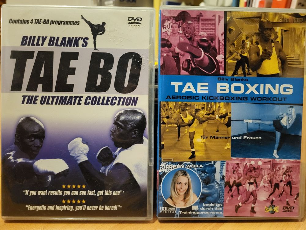 Billy Blank's: Tae Bo The ultimate collection & Aerobic DVD (Gebraucht ...