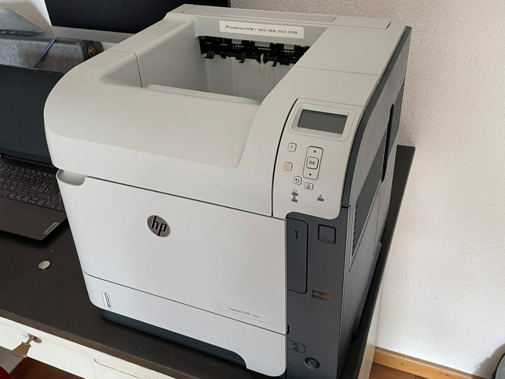 HP LaserJet 600 M601 Schwarzweiß-Laserdrucker | Kaufen auf Ricardo