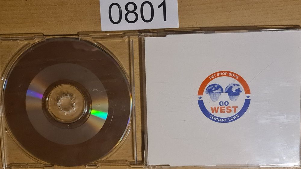 Pet Shop Boys - Go West CD Single - Top Zustand! Sommerhit (Gebraucht ...