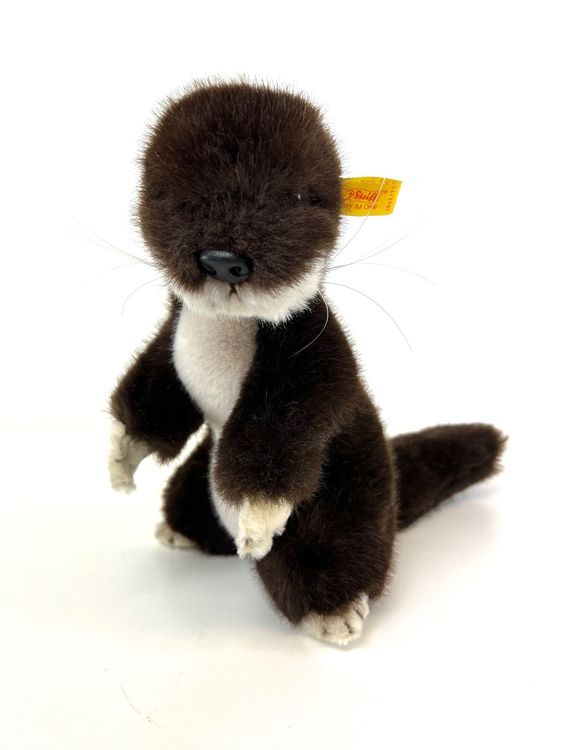 80's STEIFF KNOPF IM OHR Plüsch See- Otter "PUTSI" (2045/25) (Neu ...