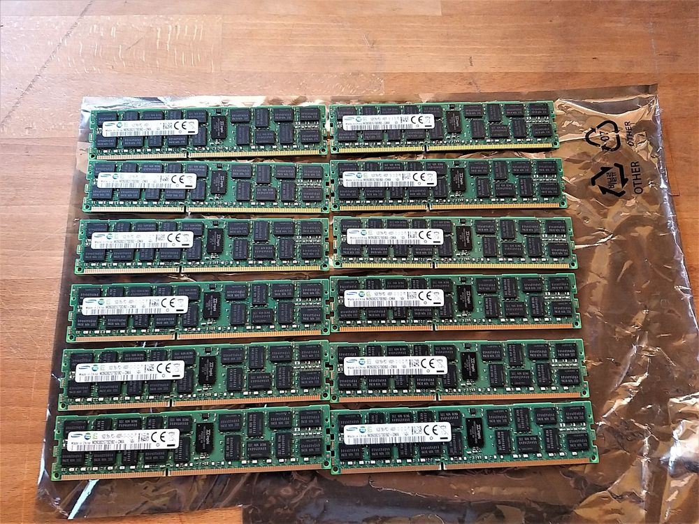 12 RAM Server DDR3 à 16GB (Gebraucht) in Chur für CHF 70 – mit ...