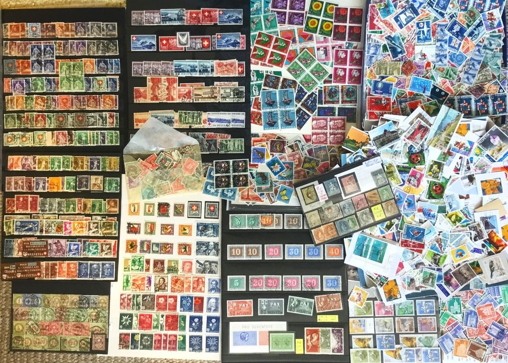 Generalsammlung Schweiz, ab Rayon, Strubel, PP&PJ, Abarten | Kaufen auf Ricardo