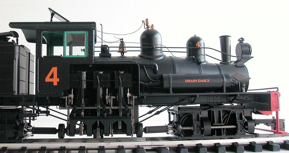 Spectrum Bachmann US Dampflokomotive Spur G neuwertig | Kaufen auf Ricardo