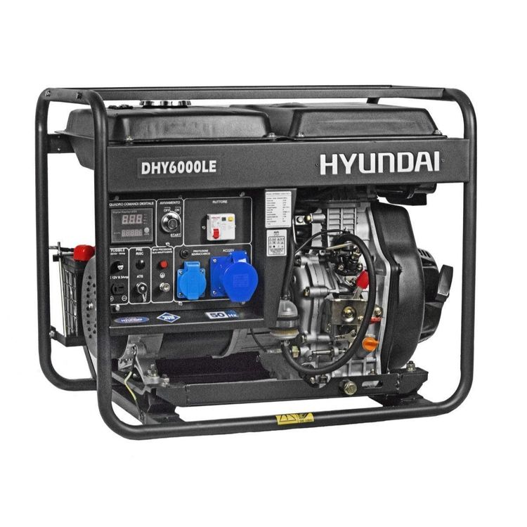 GENERATOR HYUNDAI DIESEL 5.5KW 418CC (Neu und originalverpackt) in ...