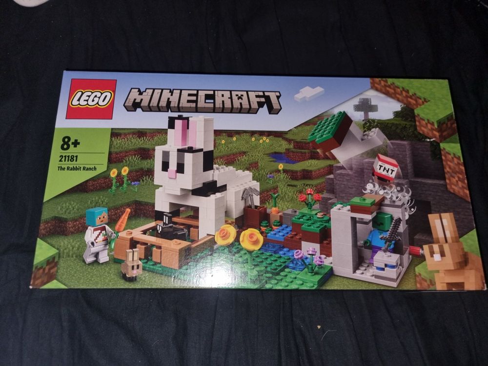 LEGO Minecraft 21181 La Ferme à Lapins, neuf (Neu und originalverpackt ...