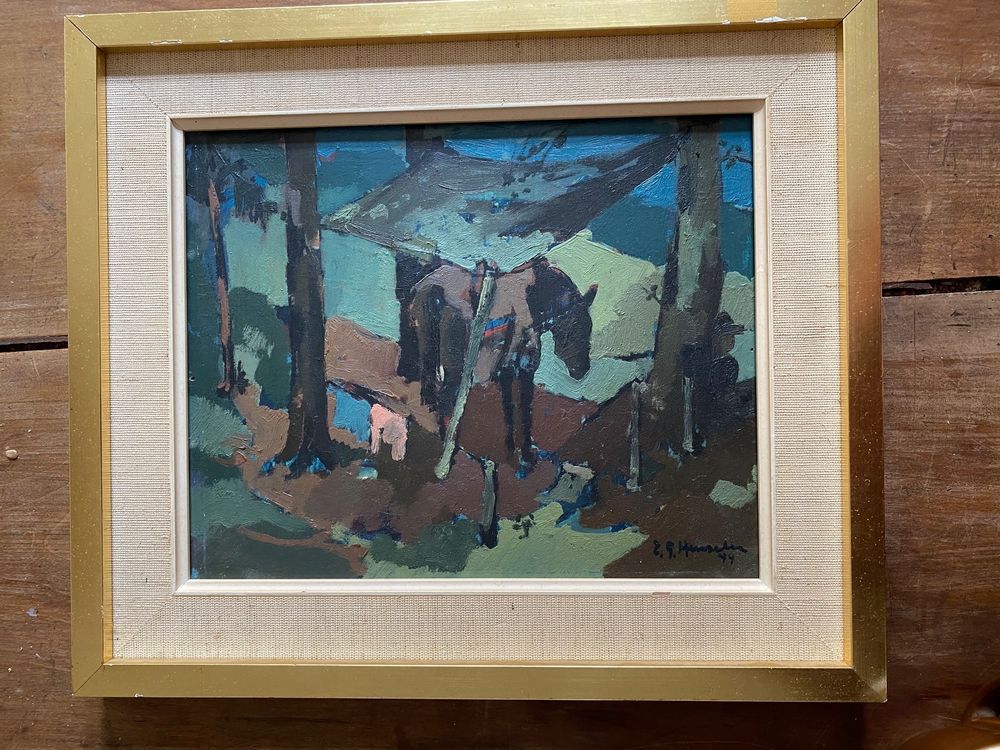 Tableau de Ernst Georg Heussler (1903-1982) | Kaufen auf Ricardo