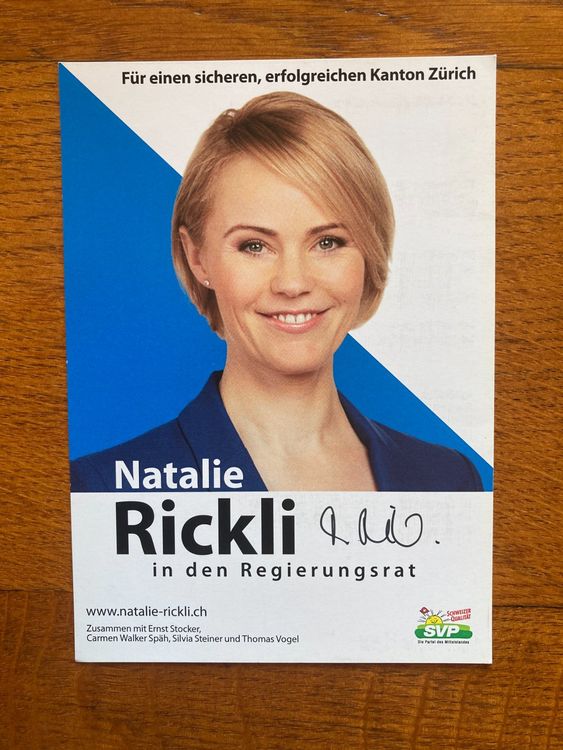 Natalie Rickli / orig. AK | Kaufen auf Ricardo