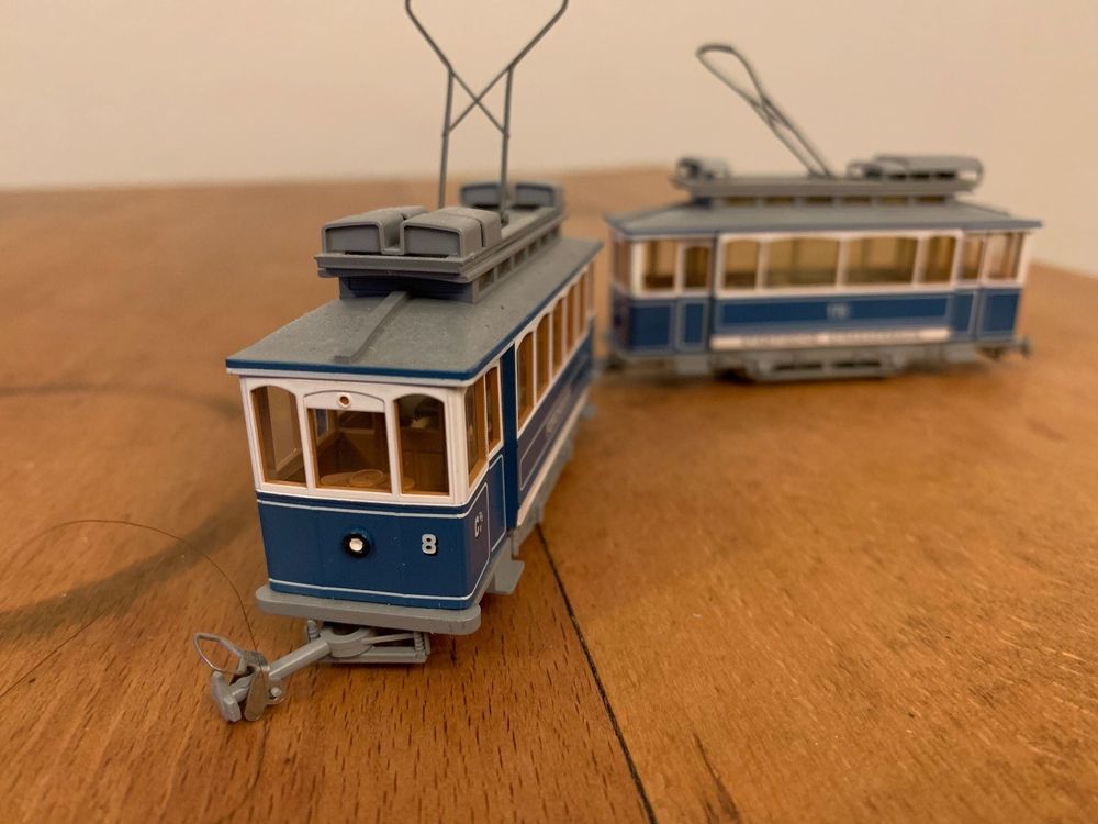 2 Züri Tram Modellbahn Wagons | Kaufen auf Ricardo