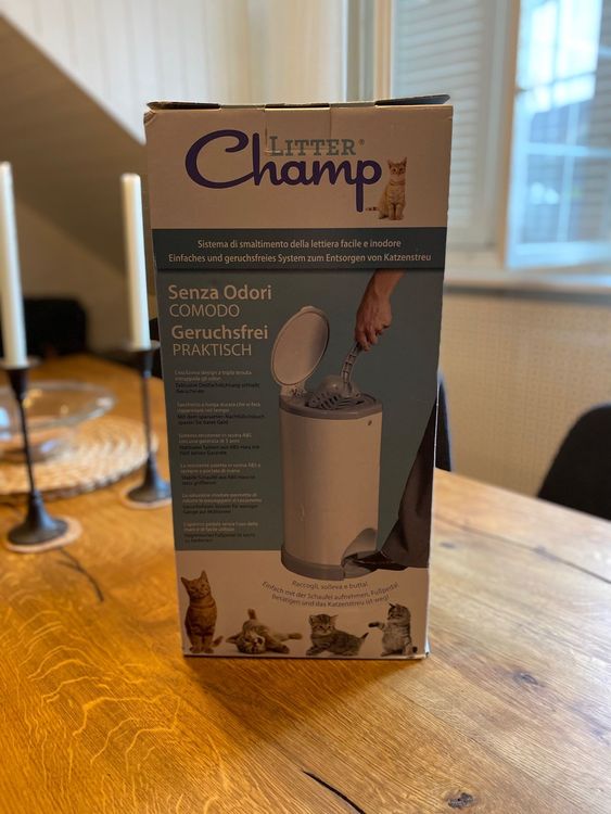 Litter Champ - Abfalleimer für Katzentoilette | Kaufen auf Ricardo