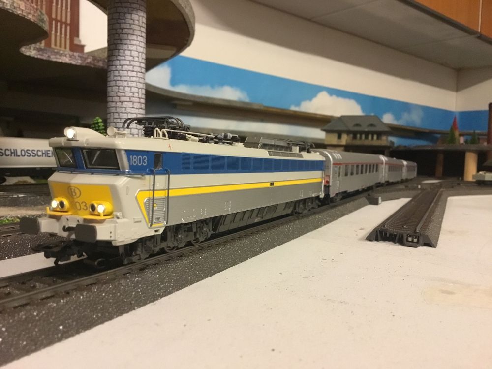 Loc Märklin 39406 SNCB mfx sound + 3 x TEE étoile du Nord (Neu (gemäss ...