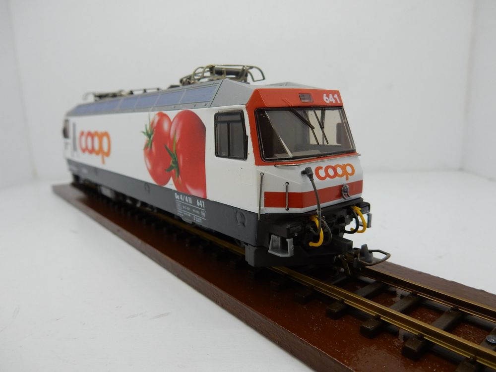 Hom- Bemo - RhB "Rhätische Bahn" - Loc Ge 4/4 III "COOP" | Kaufen auf Ricardo