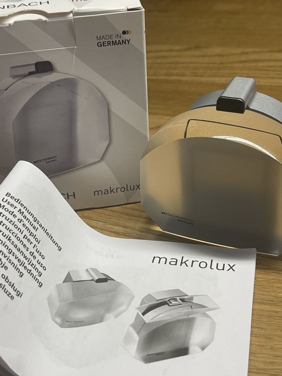 Eschenbach Segmenthellfeldlupe makrolux 14361, 2,2 x (Gebraucht) in ...