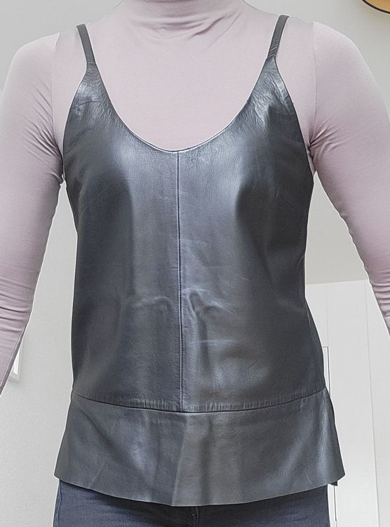 Elegantes Ledertop Gr. S | Kaufen auf Ricardo