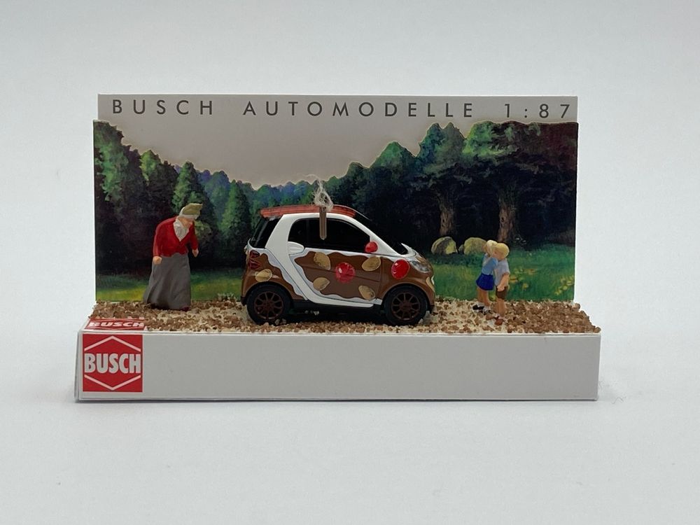 Busch 99085 1:87 Smart Coupe '07 Hänsel & Gretel mit Figuren (Neu und ...