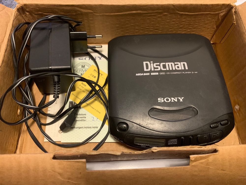 CD-Player Sony Discman D-141 (Gebraucht) in Bern für CHF 8 – mit ...