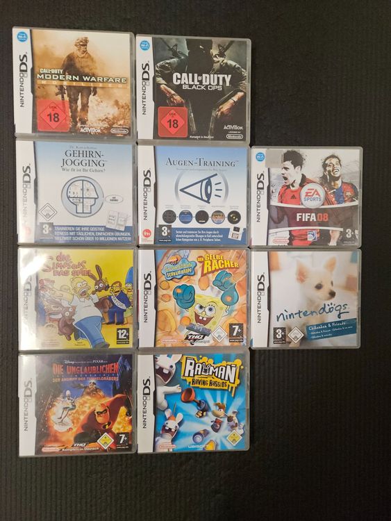 10 Nintendo DS Games (Gebraucht) in Müselbach für CHF 35 – mit ...