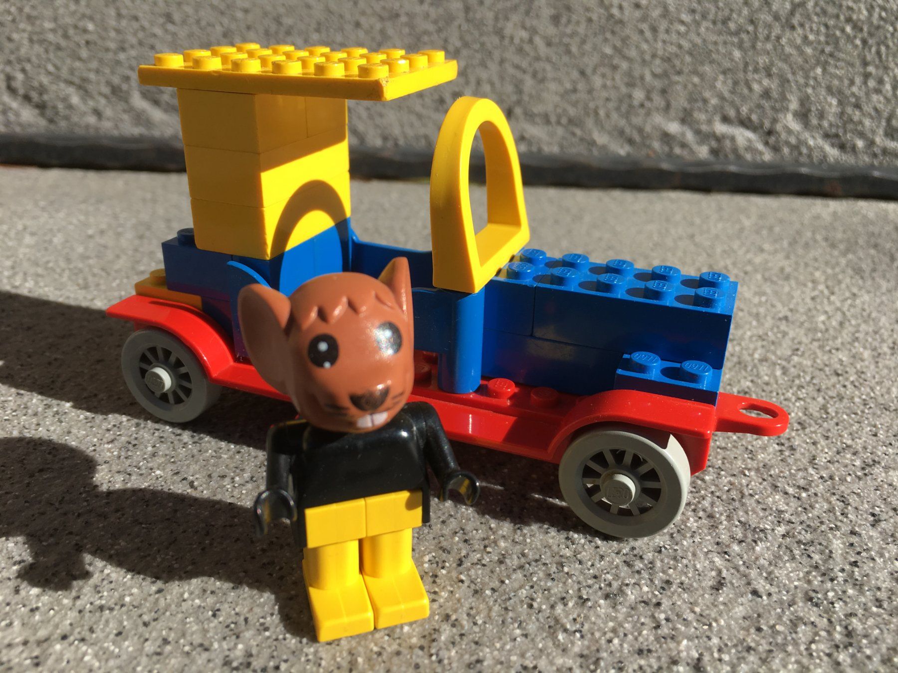 RAR LEGO FABULAND # 328 Michael und seine neue Auto (Gebraucht) in ...