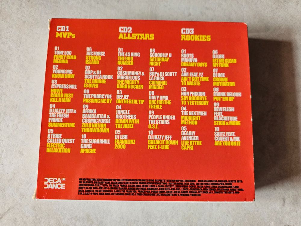 Hip Hop Allstars / 30 All Time Hip Hop Classics / 3 CDs (Gebraucht) in ...