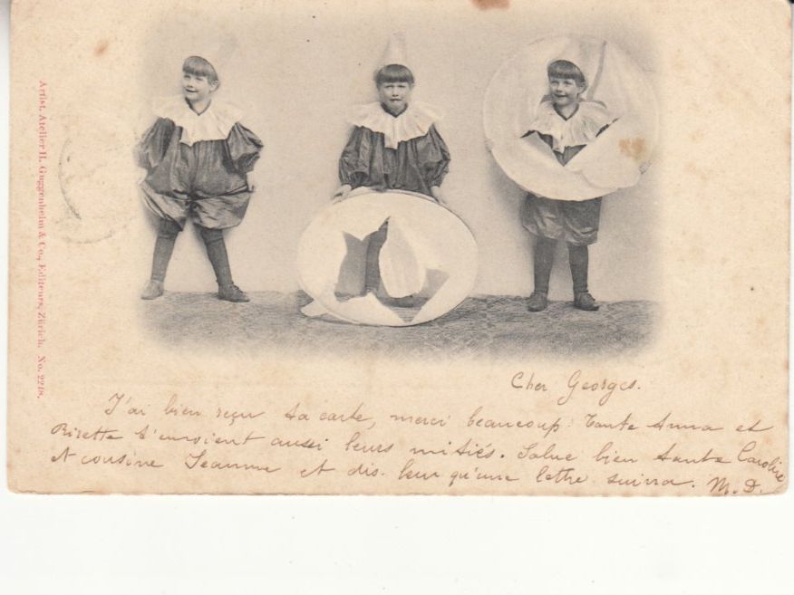 Motivkarte Artist 1898 mit ST Genève | Kaufen auf Ricardo