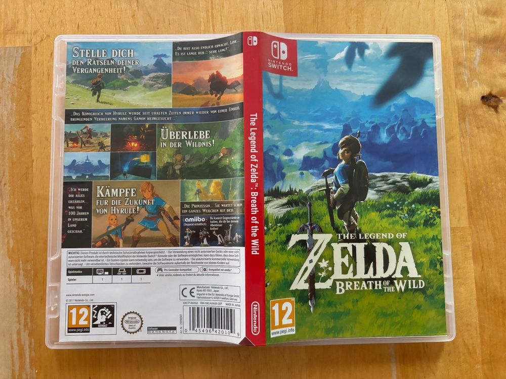 ZELDA Breath of the Wild (Gebraucht) in Frenkendorf für CHF 41 – mit ...