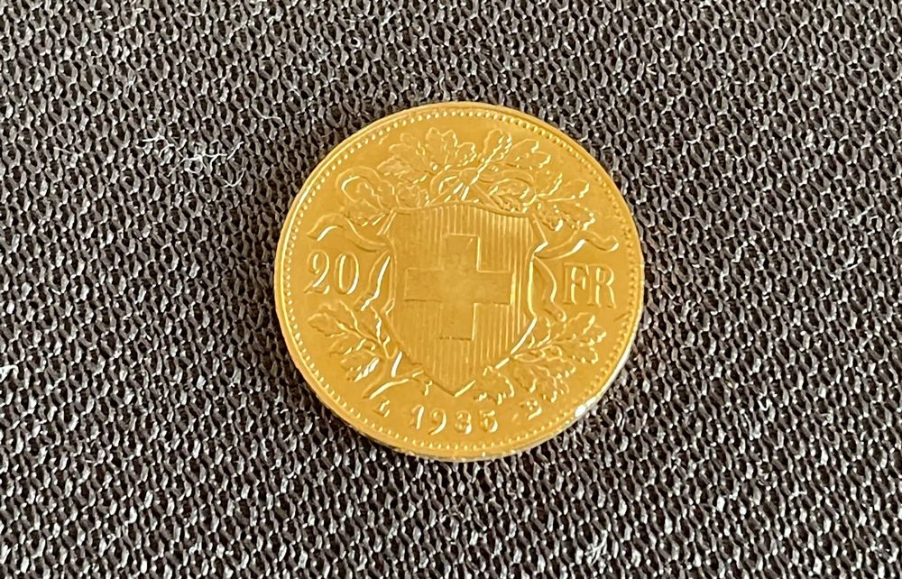 Goldvreneli 20 Fr. 1935 | Kaufen auf Ricardo