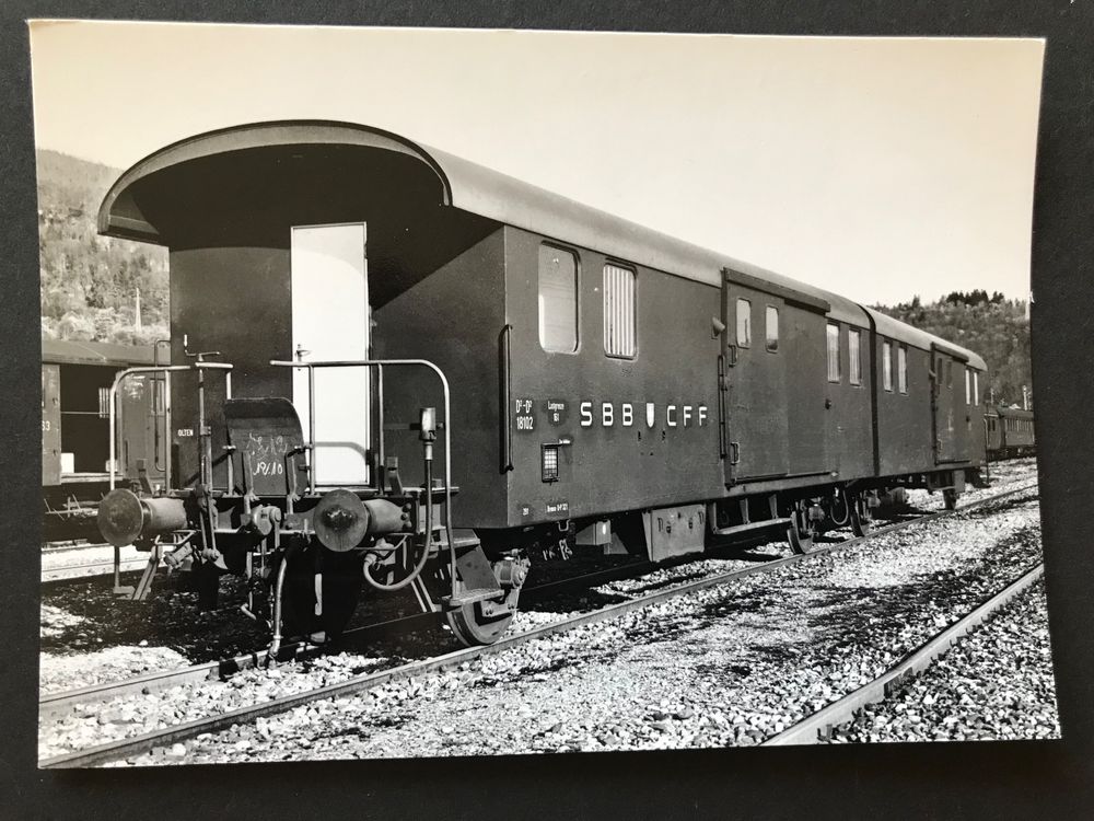 SBB Fotokarte Gepäckwagen D3 (Gebraucht) in Feldmeilen für CHF 2 – mit ...